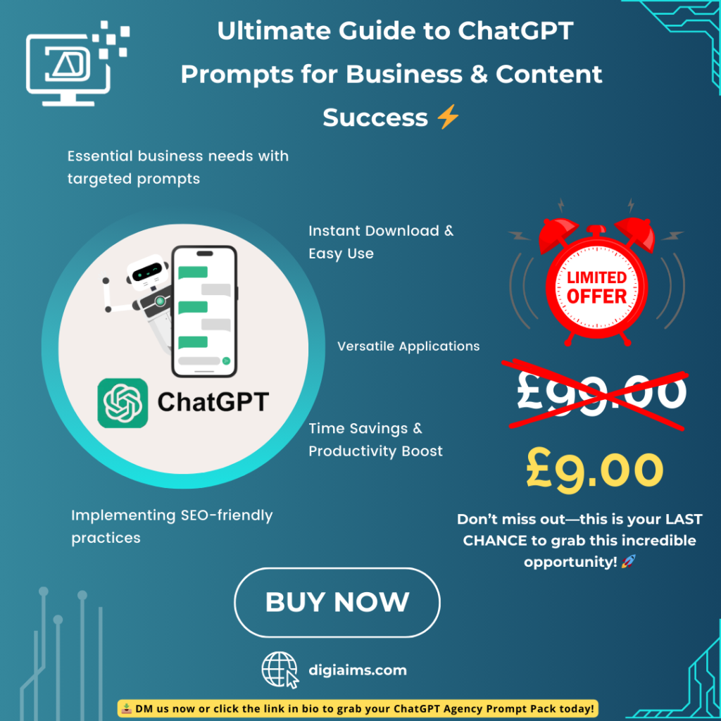 Master ChatGPT Prompts for Business & Content Automation 🚀